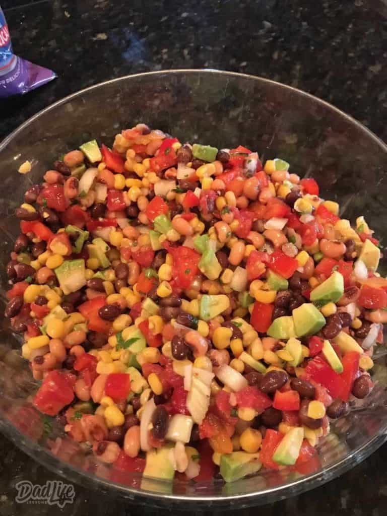Delicious Texas Caviar Recipe - Dad Life Lessons