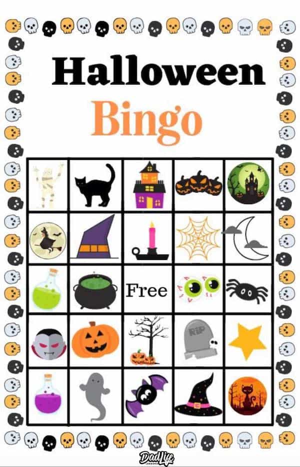 Printable Halloween Bingo